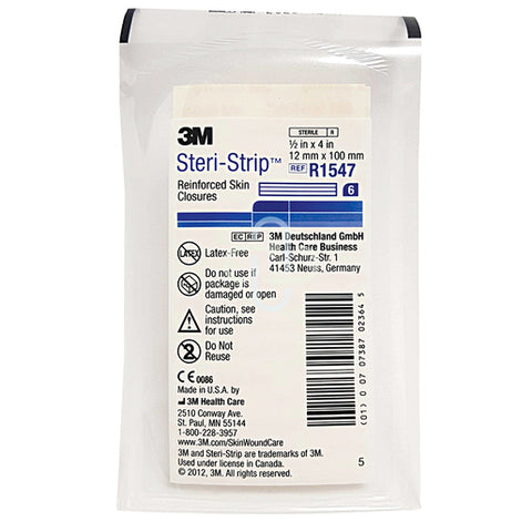 Steri-Strips - Wound Closure Strips - 12mm x 100mm | The Paramedic Shop cc