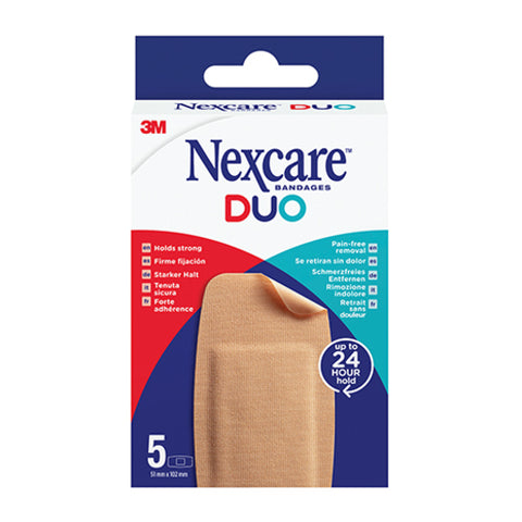 Nexcare Duo Knee & Elbow Plasters (5/Box) | The Paramedic Shop cc