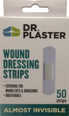 Dr Plaster Wound Dressing (Almost Invisible) 50/Box | The Paramedic Shop cc