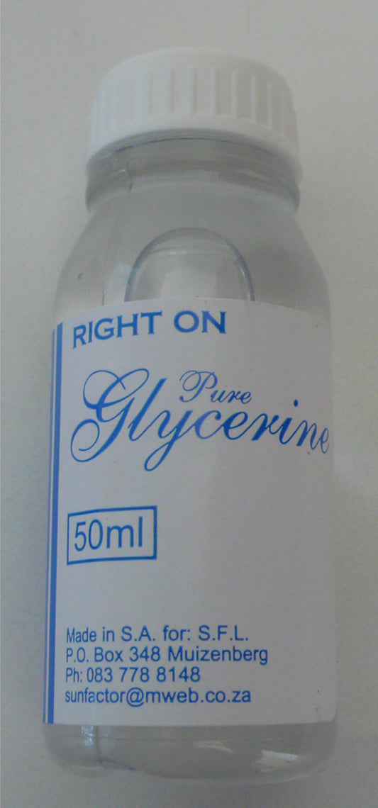 Glycerine 50ml – The Paramedic Shop cc