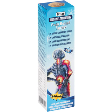 Dr. Lee Anti-Inflammatory Pain Relief Spray 100ml – The Paramedic Shop cc