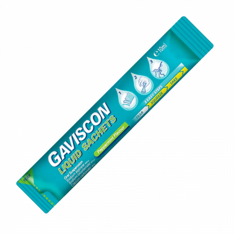 Gaviscon Liquid 10ml Sachet | The Paramedic Shop cc