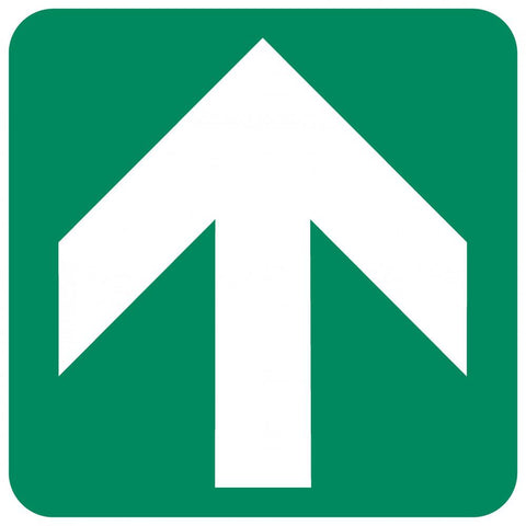 Directional Green Arrow safety sign | The Paramedic Shop cc