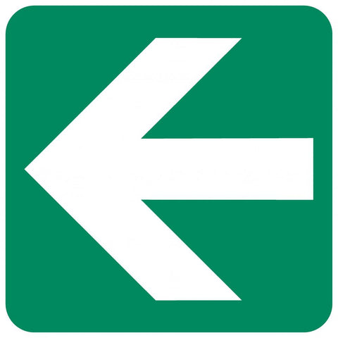 Directional Green Arrow safety sign | The Paramedic Shop cc