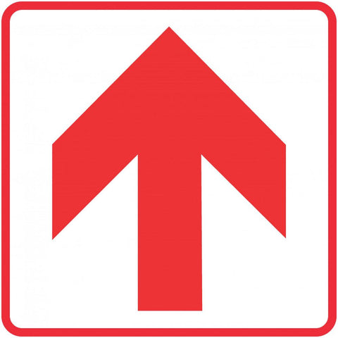 Red Arrow - Location of Fire Fighting equipment safety sign | The ...