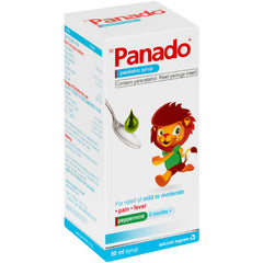 Panado Paediatric Syrup Peppermint 50ml | The Paramedic Shop cc