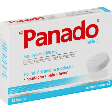 Panado Tablets (12/Pack) | The Paramedic Shop cc